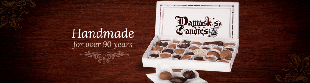 handmade for over 110 years - Damasks Candies